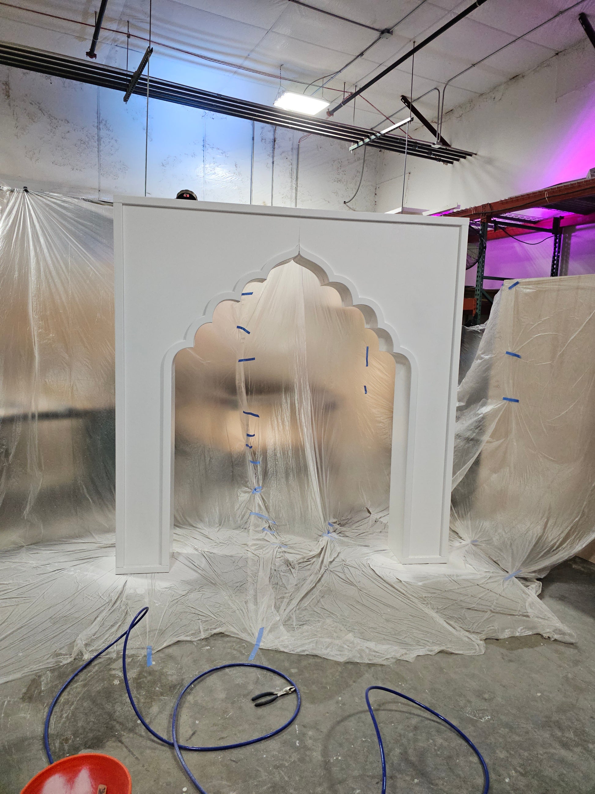 8ft x 8ft 3D backdrop Arch – Design Concepts Chi